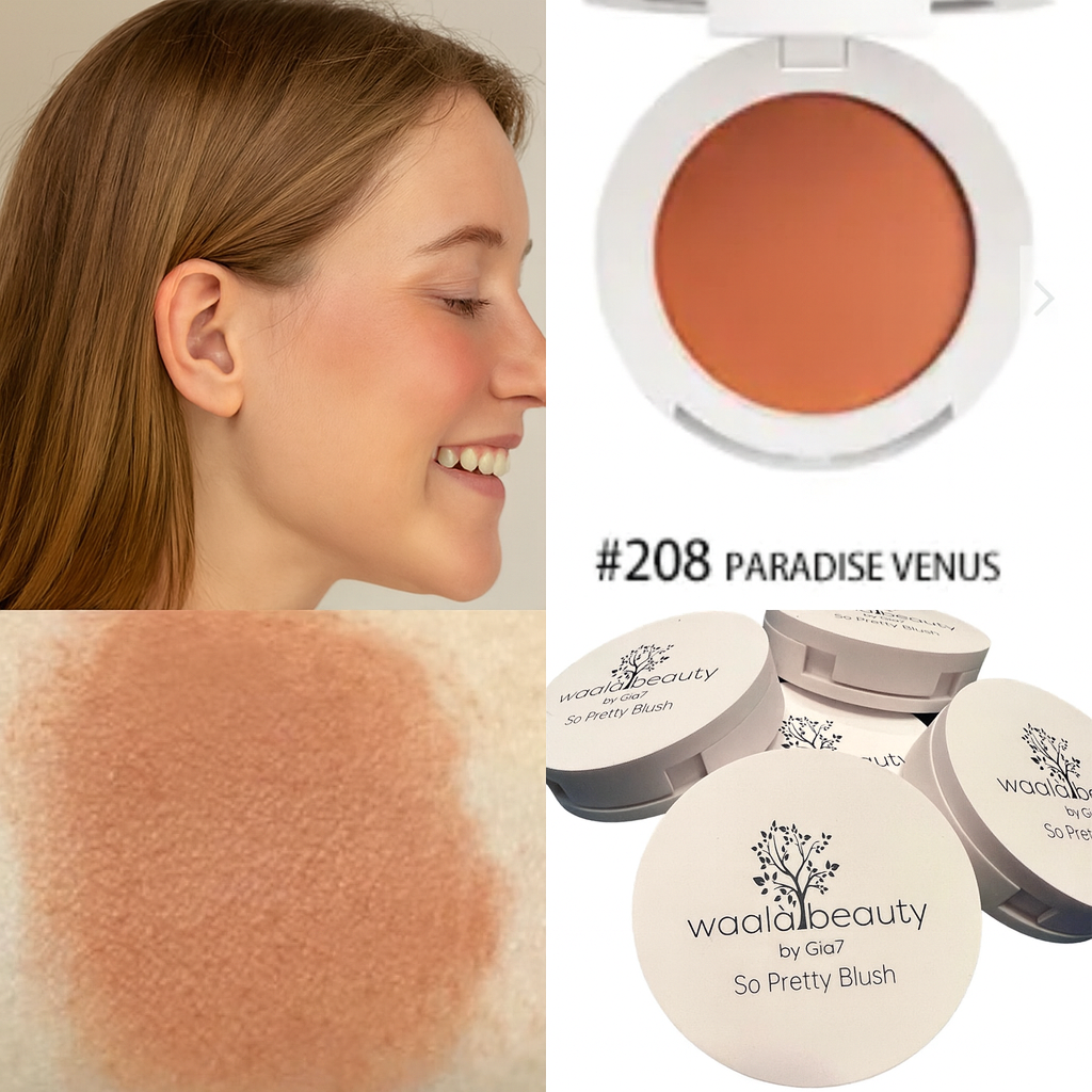 Blush Powder Paradise Venus 208 "So Pretty without talc, just buildable ...